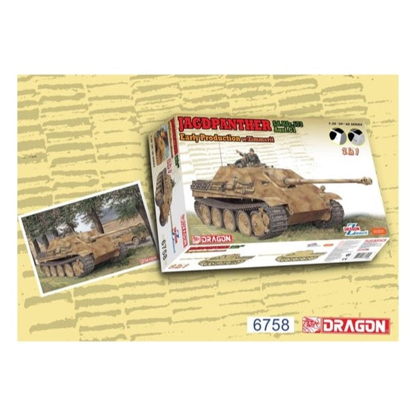 Dragon 6758 1/35 Jagdpanther Early Production 2in1* – Metro Hobbies