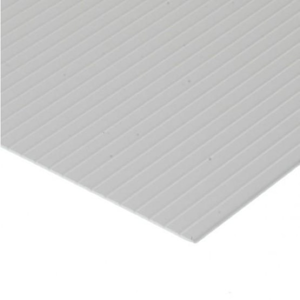 Evergreen 04060 Styrene V-Groove 0.060 x 6 x 12in / 1.5mm x 15cm x 30cm ...