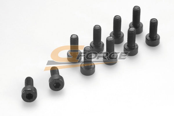 G-Force 0100-044 Socket Head Screw M6x12 Steel (10 pcs) – Metro Hobbies