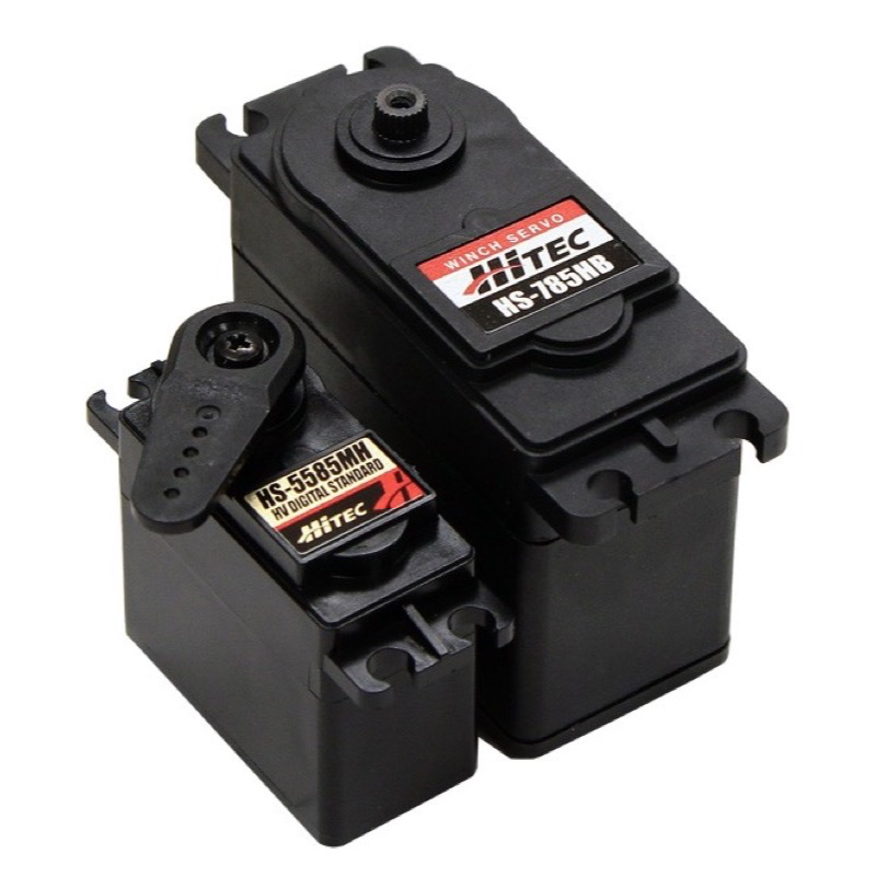 Hitec HS-785HB Quarter Scale Winch Servo Karbonite Gears Dual Ball ...
