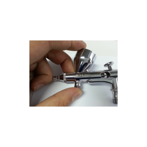 Hseng Dual Action Gravity Feed Airbrush – Metro Hobbies
