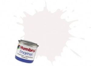 Humbrol Enamel 130 White Satin – Metro Hobbies
