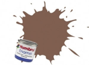 Humbrol Enamel 186 Brown Matt – Metro Hobbies