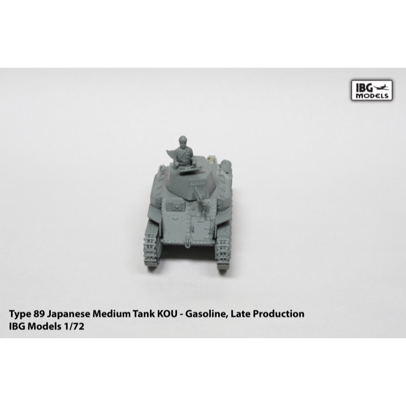 IBG Models 72040 1/72 TYPE 89 Japanese Medium Tank KOU - Gasoline Late ...