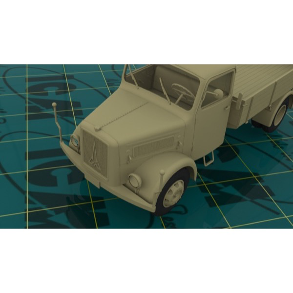 ICM 35452 1/35 Magirus S330 German Truck 1949* – Metro Hobbies