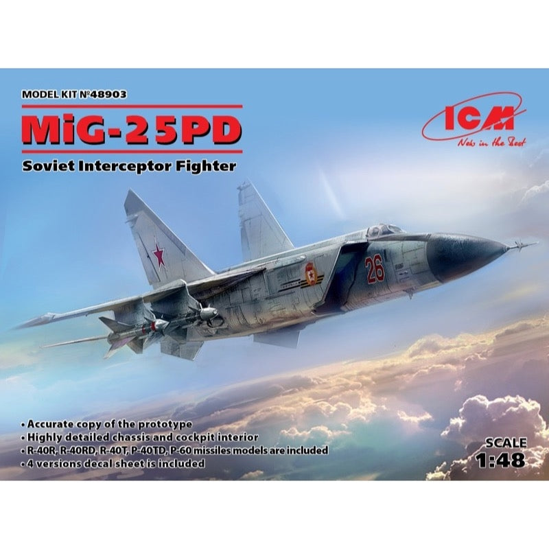 ICM 48903 1/48 MiG-25 PD – Metro Hobbies