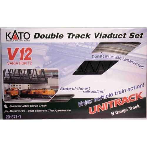 Kato 20-871-1 N Unitrack Incline Starter Set V12 – Metro Hobbies