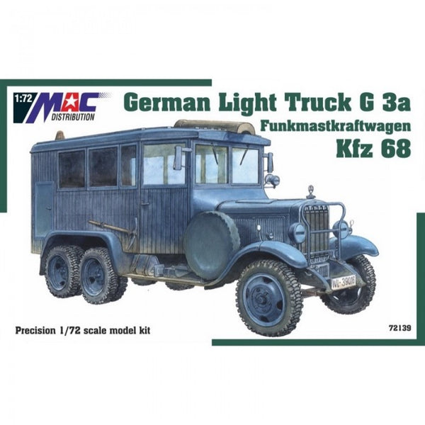 MAC 72139 1/72 Mercedes-Benz G3 Kfz.68 – Metro Hobbies
