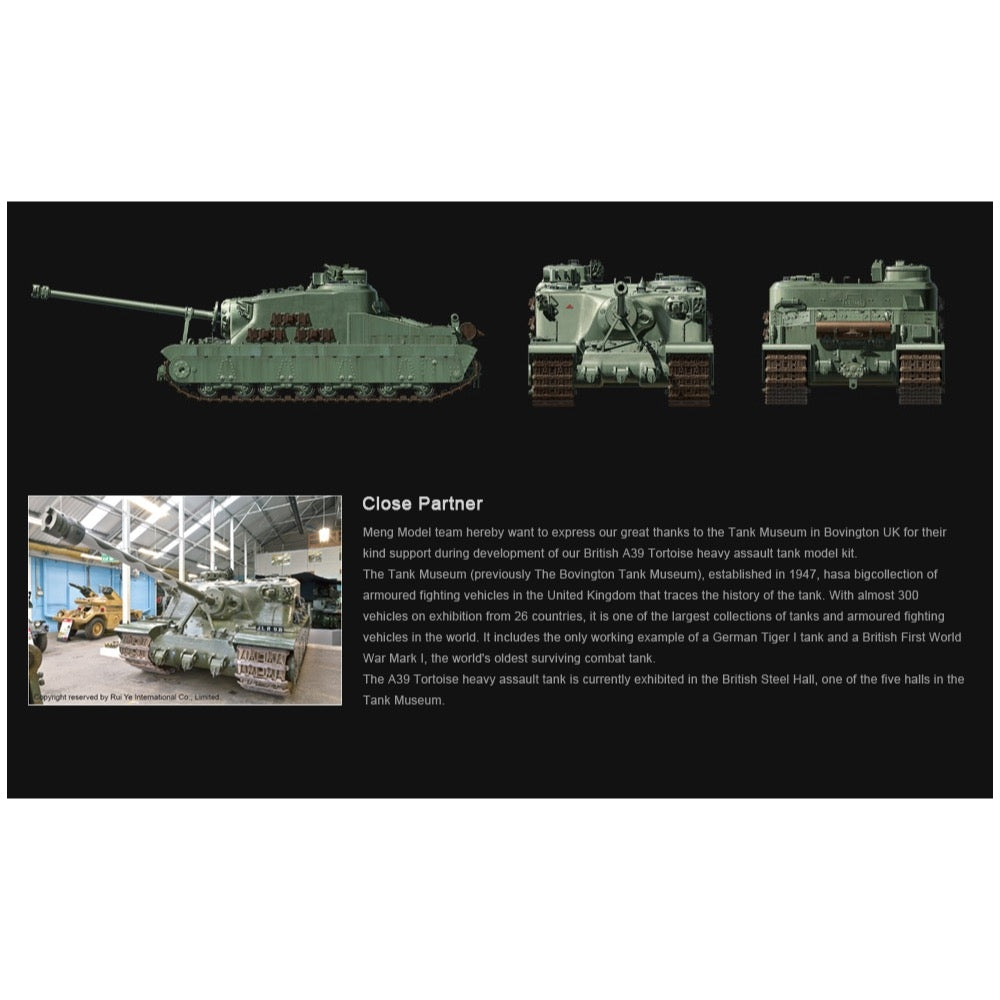 Meng TS-002 1/35 A39 Tortoise – Metro Hobbies