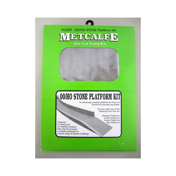 Metcalfe PO235 OO/HO Platform Extension Kit Stone Card Kit – Metro Hobbies