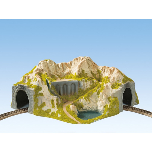 Noch 05130 HO Tunnel Curved Single Track 41x37x20cm 9.3cm Height ...