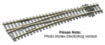 Peco SL96 HO/OO Code 100 Left Hand Medium Radius Turnout – Metro Hobbies