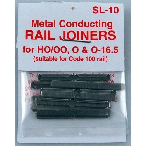 Peco SL10 HO/OO Code 100 Metal Rail Joiners (24 Pack) | Buy Online Now ...