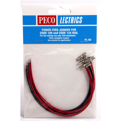 Peco PL80 Power Feed Joiners for Code 100 & 124 | Buy Online Now at ...