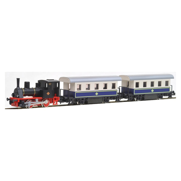 Pocket Line Steam Set Kato N Pocket Line Black Loco & Blue/ Beige ...
