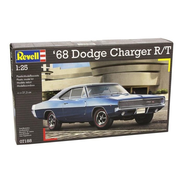 Revell 07188 1/25 1968 Dodge Charger (2in1) – Metro Hobbies