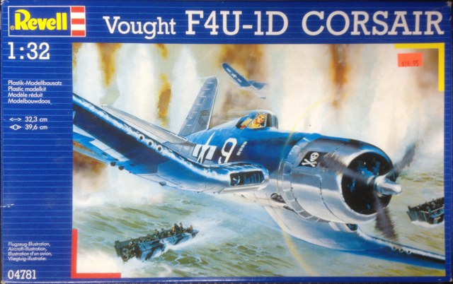 Revell 04781 1/32 Vought F4U-1D Corsair – Metro Hobbies