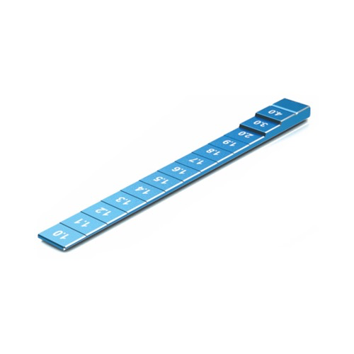 Sky RC 600069-22 Chassis Ride Height Gauge 1 - 4mm Blue – Metro Hobbies