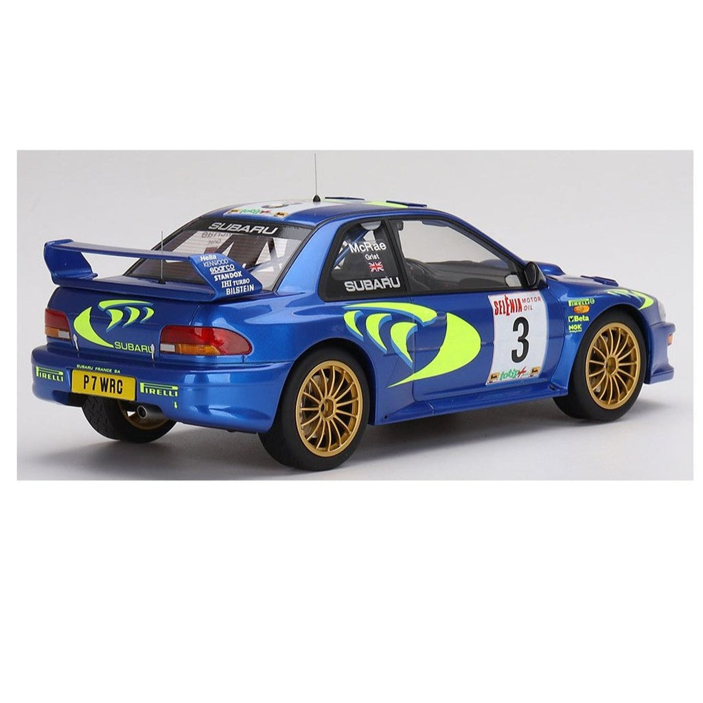 Topspeed TS0462 1/18 Subaru Impreza WRC97 1997 Rally Sanremo Winner No ...
