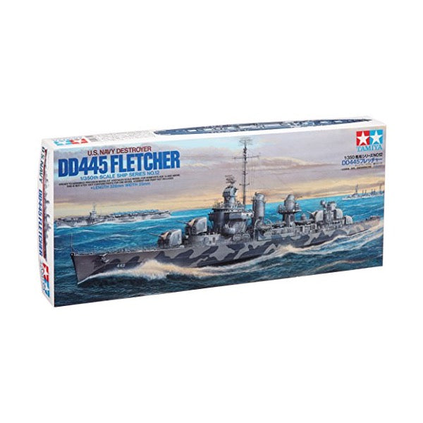Tamiya 78012 1/350 US Navy DD445 Fletcher Destroyer – Metro Hobbies