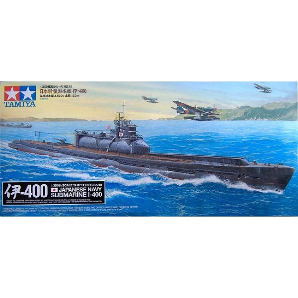 Tamiya 78019 1/350 Japanese Navy Submarine I-400 – Metro Hobbies