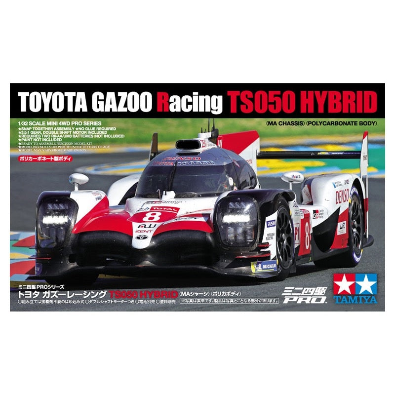 Tamiya 58665 Toyota GAZ00 Racing TS050 Hybrid On-Road RC Car Kit ...