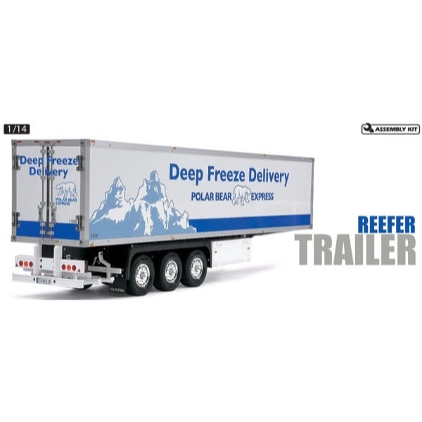 Tamiya 56319 3-Axle Reefer Semi-Trailer for 1/14 Radio Controlled Truck ...
