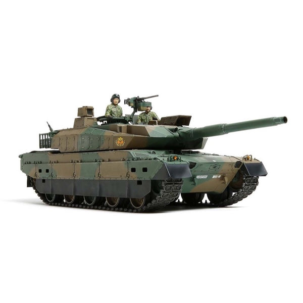 Tamiya 48215 JGSDF Type 10 Tank 1/35 with Control Unit – Metro Hobbies